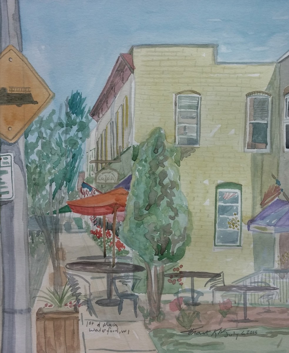 New #PleinAir Paintings. | Frank Korb